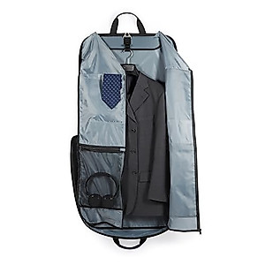 Amazon Basics Carry-On Garment Bag for Travel and Business Trips with Shoulder Strap - Gray