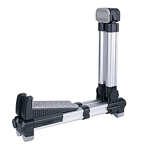 Alumium Ally A Frame Universal Folding Acoustic Guitar Stand, Suitable for Electric Guitars, Bass Guitars (Silver)