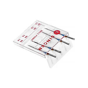 SINGER 4820 Universal Ball Point Machine Needles for Knit Fabric, Size 90/14, 4-Count