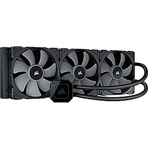 H170i ELITE CAPELLIX Liquid CPU Cooler - 33 Dynamic RGB LEDs - 140mm Fans - 420mm Radiator - COMMANDER CORE Smart Lighting Controller - CORSAIR iCUE Software Compatible - Zero RPM Fan