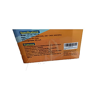 Faicuk Wall Sconce Fly Light Trap (WS108 Wood Grain)