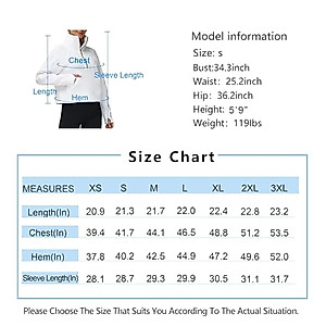 THE GYM PEOPLE Women's Half Zip Pullover Sweatshirt Fleece Stand Collar Crop Sweatshirt with Pockets Thumb Hole White