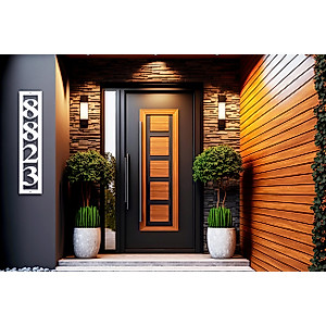 Custom Address Marker, Metal Address Sign, Vertical House Number, Address Number for Mailbox18"-44"