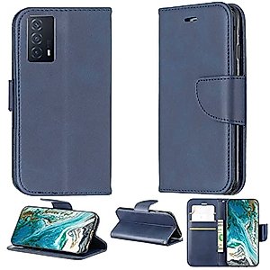 Aroepurt Flip Stand Case Compatible for Vivo Iqoo Z5 Phone Case Cover PU Leather Kickstand Magnetic Wallet Case YZW-LAN