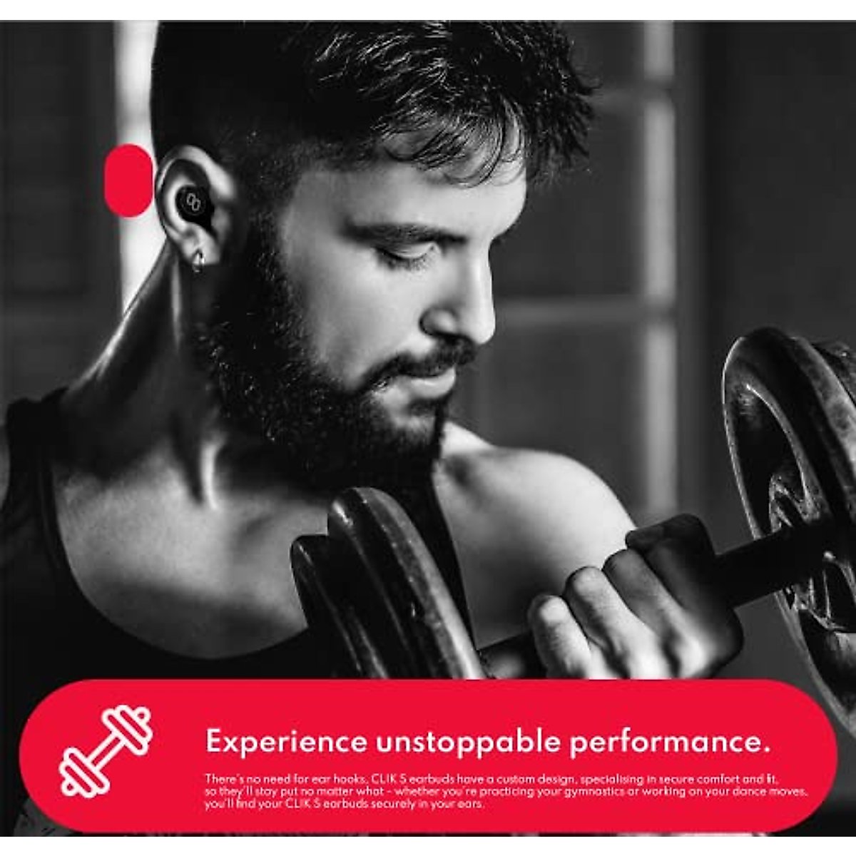 Mymanu CLIK S Translation Earbuds Using MyJuno Translation app, Passive Noise Cancellation with Long Battery Life and Advanced Audio Quality