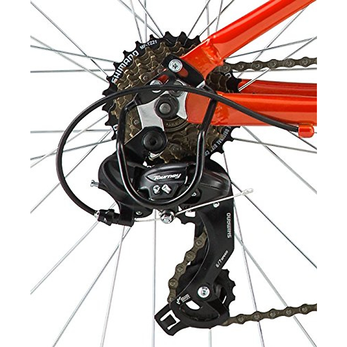 Diamondback Bicycles Octane 24 Youth 24" Wheel Mountain Bike, orange