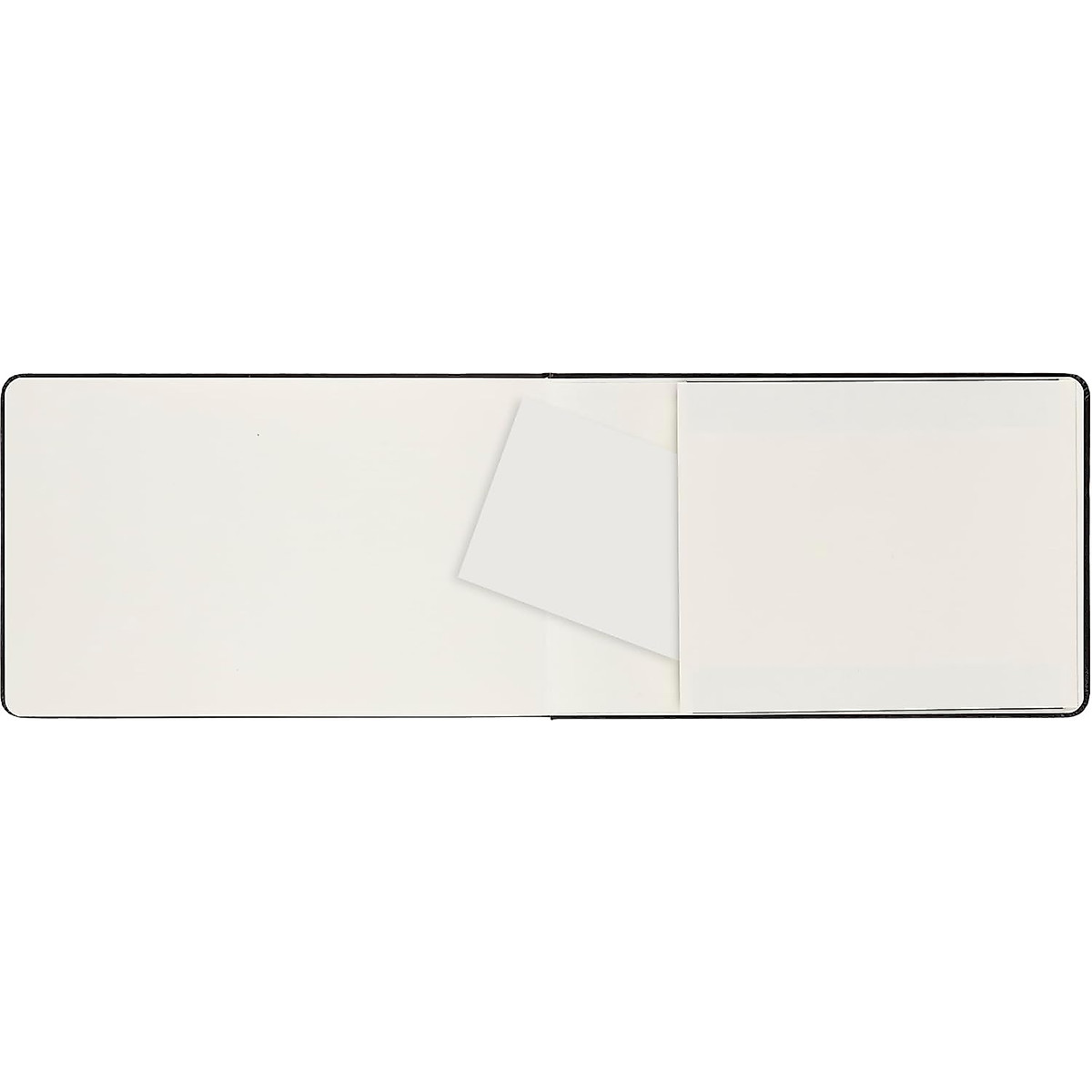 Moleskine Art Watercolor Album, Hard Cover, Large (5" x 8.25") Plain/Blank, Black, 72 Pages