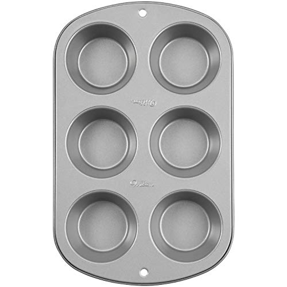 Wilton Recipe Right Muffin Pan, For great Muffins, Cupcakes, Breakfast Potato Egg Cups and so Much More, 6-cups