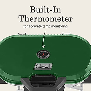 Coleman RoadTrip 285 Portable Stand-Up Propane Grill, Gas Grill with 3 Adjustable Burners and Instastart Push-Button Ignition; Grease Tray, Side Tables, Thermometer, Folding Legs & Wheels Included