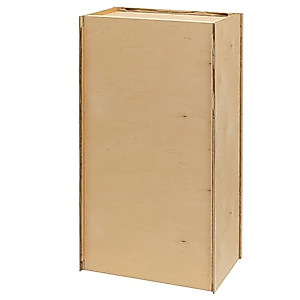 Quicklock RTA (Ready-to-Assemble) 30" Tall Wall Kitchen Cabinets - Shaker Style | 100% Hardwood | Made in America | Soft Close Hardware (Rustic Hickory, 12" D x 24" W x 30" H)