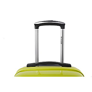 Rockland Melbourne Hardside Expandable Spinner Wheel Luggage, Two Tone Green, Carry-On 20-Inch
