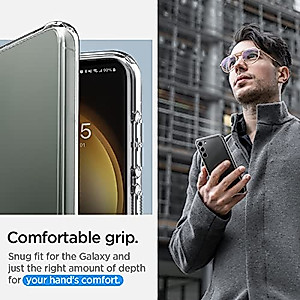 Spigen Ultra Hybrid Designed for Galaxy S23 Case (2023) - Crystal Clear