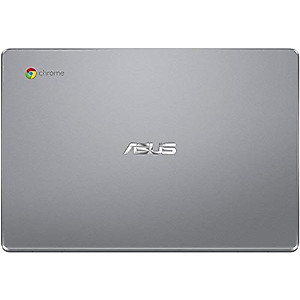 ASUS 11.6" Chromebook 4GB RAM 16GB eMMC Flash Memory Gray (Renewed)