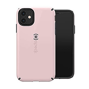Speck CandyShell iPhone 11 Case, Quartz Pink/Slate Grey