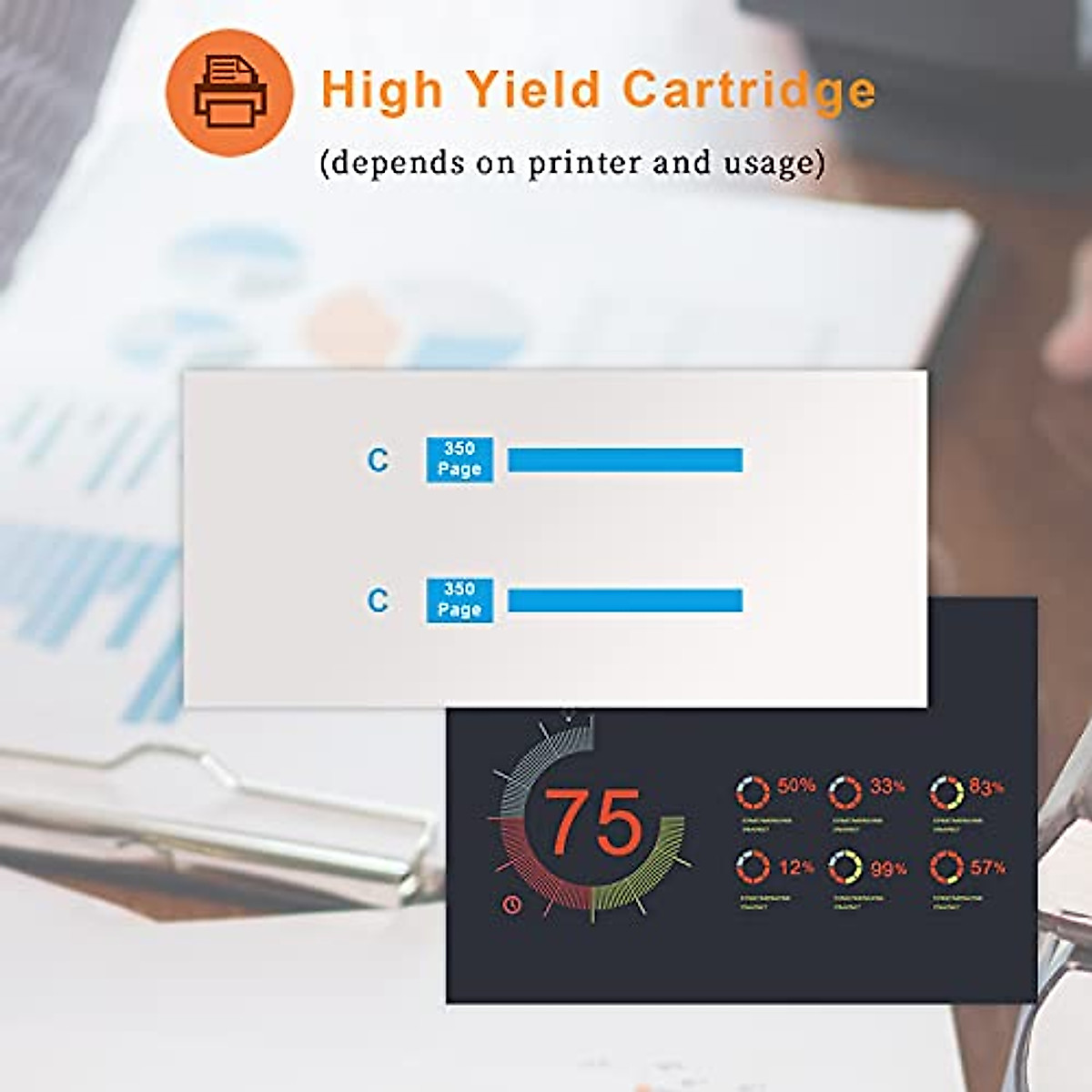 Run Star 2 Pack 69 Cyan Remanufactured Ink Cartridge Replacement for Epson 69 T069 use for Epson Stylus C120 CX5000 6000 7400 N11 NX100 105 110 115 200 215 Workforce 1100 1300 Printer (2 Cyan)