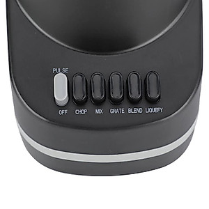 Mainstays 6-Speed Blender, Black, Features 1.5L capacity jar and 350W motor