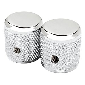 Fender Pure Vintage 58 Telecaster Knurled Knobs, Chrome