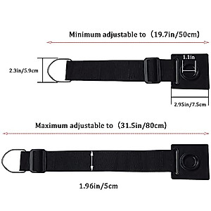 1 Pcs Cello Endpin Anchor, O-ring Stopper Thick Pad Rubber Endpin Tip Cap Cello Antiskid Device Adjustable Strap for Protective Floor Scratch Resistant Musical Instrument Accessories