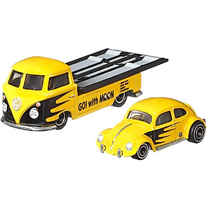 Hot Wheels Team Transport Models and Component Car,Yellow