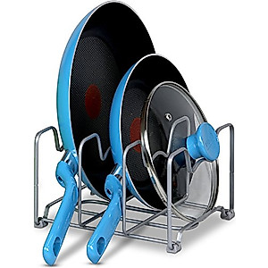 SimpleHouseware Kitchen Houseware Organizer Pantry Rack, Silver