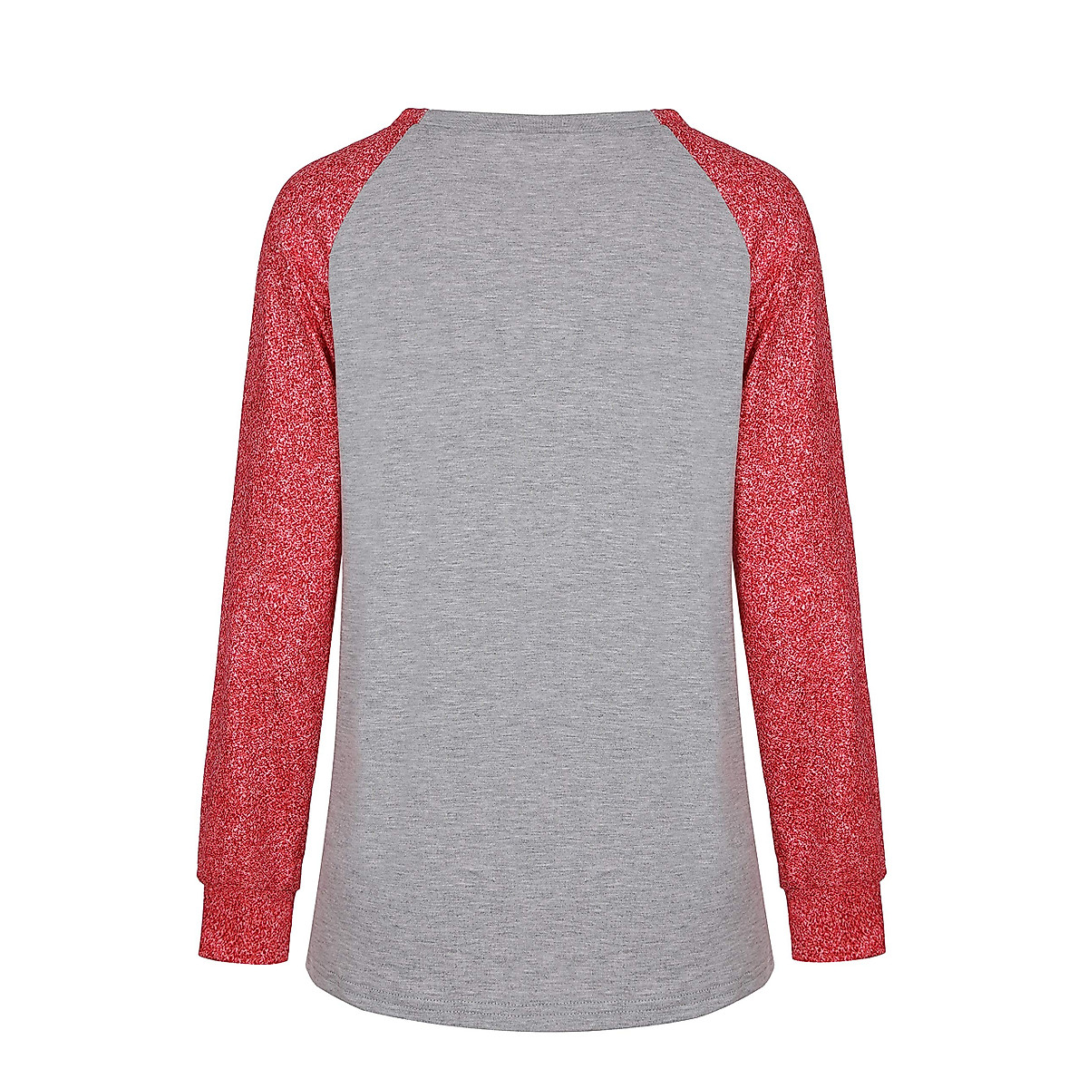 Womens Long Sleeve Shirts Baseball Clothing Creative Long-Sleeved Tops Aesthetic Tshirts Baseball Mom Shirts Red