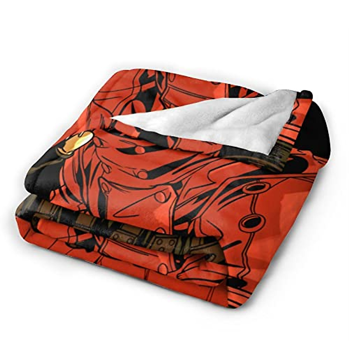 Trigun VASH The Stampede Soft Flannel Fleece Blanket Plush Fuzzy Throw Blankets for Bed Couch Living Room 60"x50"