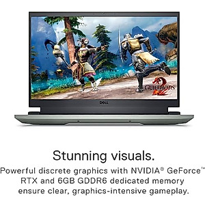 Dell 2023 Newest G15 Gaming Laptop, 15.6" FHD Display, Intel Core i7-12700H(14-core) Processor, NVIDIA GeForce RTX 3060, 32GB DDR5 RAM, 2TB SSD, Wi-Fi 6, Bluetooth, Windows 11 Home
