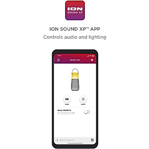 Ion Audio Bright Max Indoor/Outdoor 360 Degree Bluetooth Speaker (Renewed)