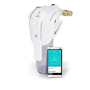GE Smart Whole House Water Filtration System | Reduces Sediment, Rust & More | Install Kit & Accessories Included | Filter Not Included | Replace Filter (FTHPM, FTHTM, FTHLM) Every 3 Months | GXWH70M