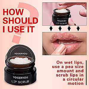 Lip Gloss Set,Stocking Stuffers Gift Set Christmas Gifts for Adult Women Mom Her Teenager Girls Wife Grandma Sister Friend Girlfriend,Best Unique Birthday Valentines Day Mothers Gifts Idea w/Lip Scrub