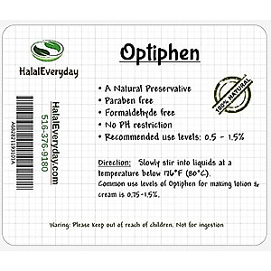 Oil Soluble Natural Preservative (Optiphen) - 4 Oz - Broad Spectrum- Paraben-Free - Formaldehyde Free - Great for Making soap, Lotion, Cream, Lip Balm etc.