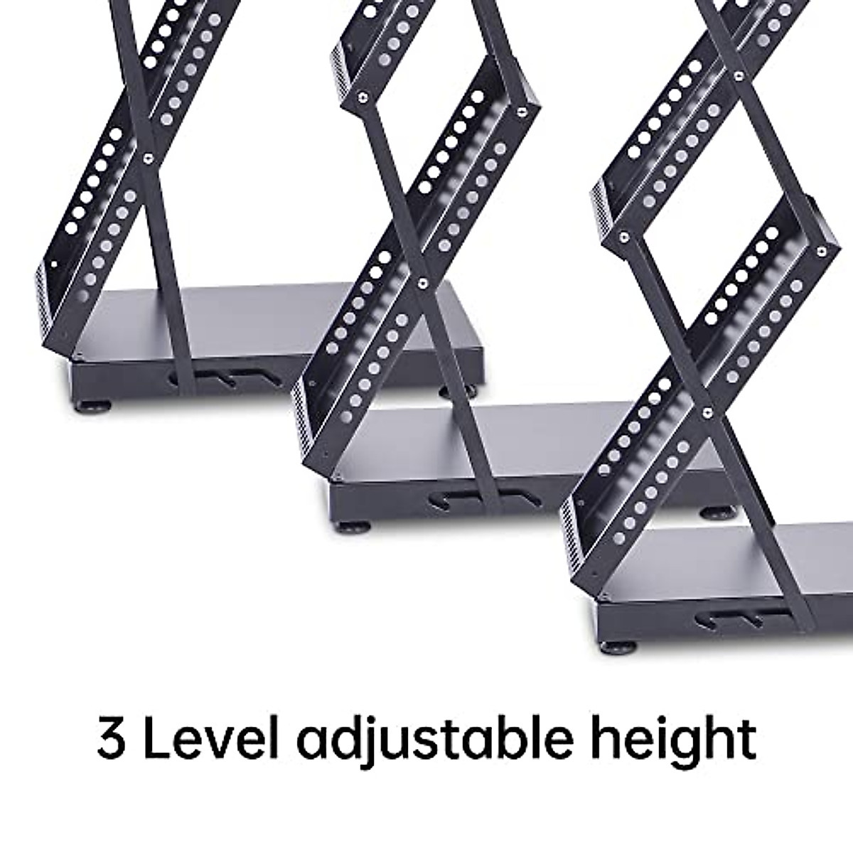 Kroey brochure display stand&Foldable Magazine Rack with 5 Pockets for Exhibition and Trade Show (67'X9.5'X14.5')