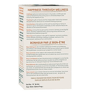 Himalaya Organic Bacopa Monnieri Nootropic Herbal Supplement, Supports Calm, Memory, Cognition, USDA Certified Organic, Non-GMO, 750 mg, 60 Plant-Based Caplets, 60 Day Supply