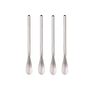 IMEEA Coffee Stirrers Demitasse Espresso Spoons SUS304 Stainless Steel Coffee Stir Sticks 5.9-Inch Tea Spoon, Set of 4