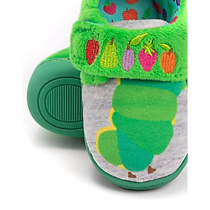 Eric Carle The Very Hungry Caterpillar Slippers Kids Toddlers Girls Book Shoes 7.5 US Toddler