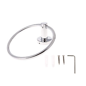 Towel Ring,Coat Hook,Towel Hooks,2Pcs Hand Towel Ring Round Wall Mounted Bathing Towel Rack Stainless Steel Towel Bar Ring Bathroom Accessories