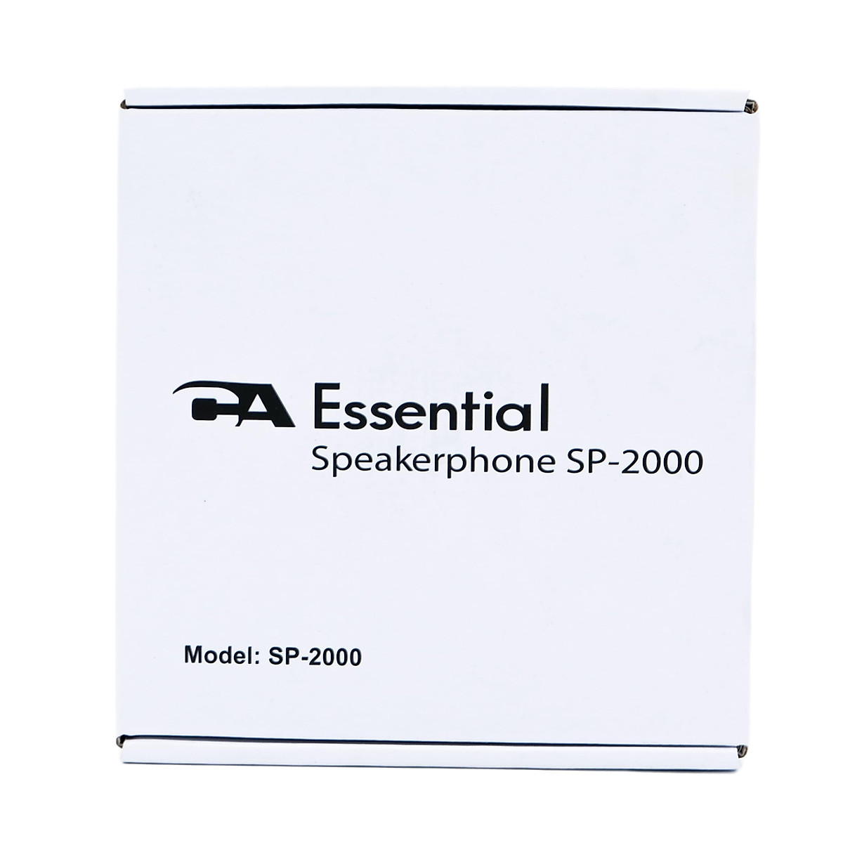 CA Essential Speakerphone SP-2000 - USB and Bluetooth Speakerphone, Clear Sound, 360 Degree Noise Cancelling Microphone with 3m Range, 66 Ft BT Wireless Range, by Cyber Acoustics