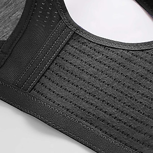 TIANEK Funny Gifts Under 5 Dollars Woman's Wireless Full Coverage Bralette Mesh Breathable Bra Underwear Push Up Comfort Corset Bra Cute Charm Daisy Bras Black