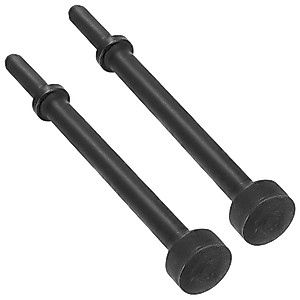 HEIHAK 2 PCS 2/5" Diameter 7 Inch Air Hammer Bit, Pneumatic Air Hammer Bits, Pneumatic Chisel Bits Tools for Removing Rotors, Drums, Hubs and Replacing Wheel Studs