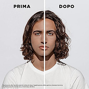 KERASTASE Genesis Homme Bain De Force Shampoo For Men | Deep Cleansing, Cooling, Strengthening & Hydrating | For Scalp, Hair & Beard | For Weakened Hair | 8.5 Fl Oz