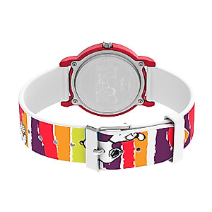 Timex X Peanuts Unisex Weekender 36mm Watch - White Strap White Dial Red Case