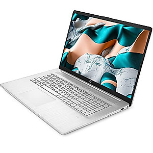 2022 Newest HP 17 Laptop, 17.3 " HD+ Touchscreen Display, Intel Core i7-1165G7 Quad-Core Processor, Intel Iris Xe Graphics, 32GB RAM, 1TB PCIe SSD, Backlit Keyboard, Windows 11 + Microfiber Cloth