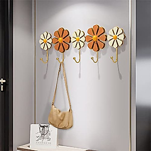 BBSJ Entrance Door Behind The Coat Hook Key Rack Porch Living Room Fashion Metal Decorative Hook