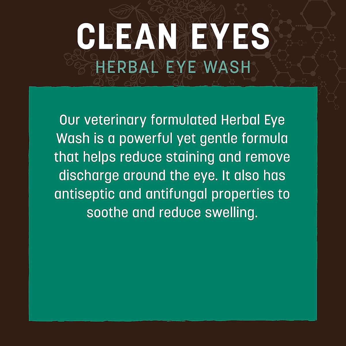 Earth Animal Herbal Remedies | Clean Eyes Eye Wash | 4 fl oz
