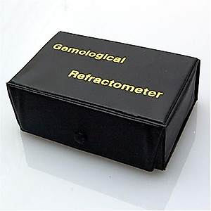 Gemological Gemstone Gem Refractometer Built-in Light