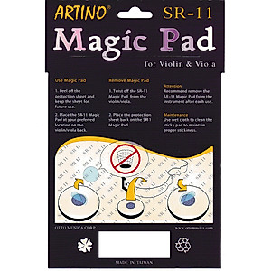 OttoMusica SR11 Shoulder Rest Magic Pad for Violin and Viola