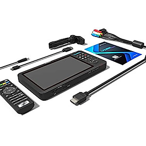 ClonerAlliance ViewPro, Portable 1080p@60fps HDMI Video Recorder and Playback with 7" LCD, AV/VGA/YPbPr Inputs. Schedule Recording. No TV is Required.