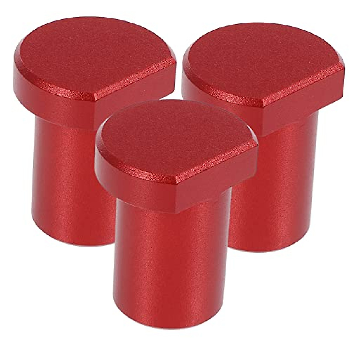 Bench Dogs 9 Pcs Workbench Stop Tabletop Accessories Tool Bench Hand Clamps Woodworking Table Aluminum Alloy Red Workbench Short Clamp Woodworking Planing Stop Desktop