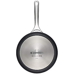 Le Creuset Toughened Nonstick PRO Saute Pan With Glass Lid, 3.5 qt.