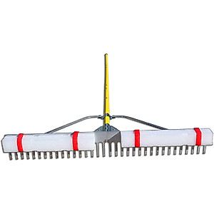 Jenlis Razer Rake - Collapsible All-Purpose Aluminum Lake and Landscape Weed Rake